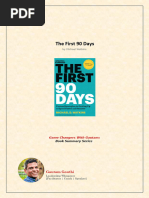 Michael Watkins - The First 90 Days | PDF | Goal | Cognition
