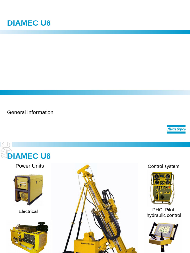 Diamec U6 General Information | PDF | Pump | Mechanical Engineering