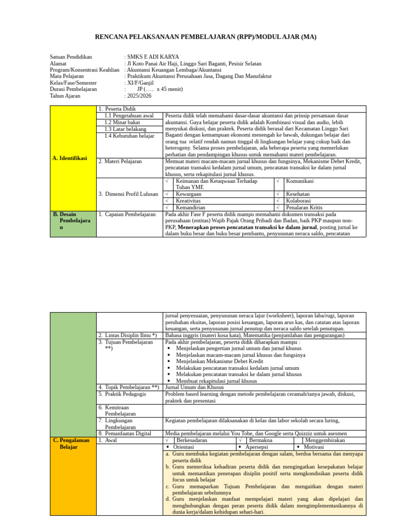 1.2 LK RPP Deep Learning | PDF