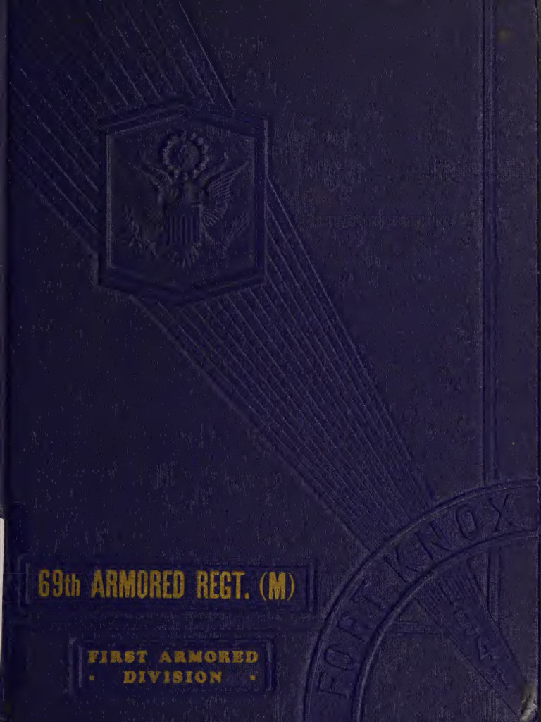 First Armored 69 TH 1941 | PDF | Division (Military) | Armoured Warfare