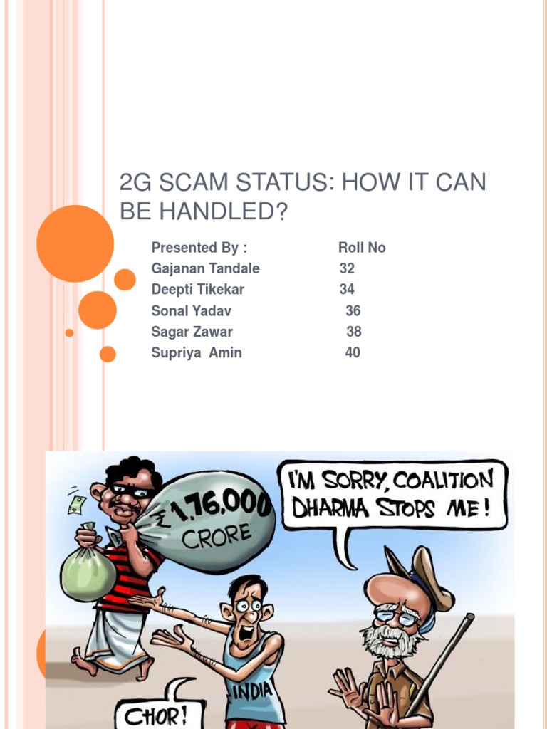 2G Scam Status: How It Can Be Handled? | PDF | Telecommunications ...