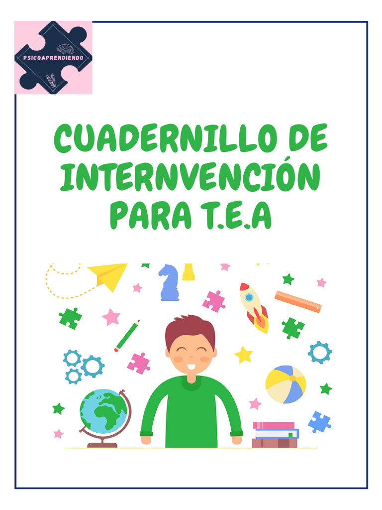 Cuadernillo Actividades TEA | PDF