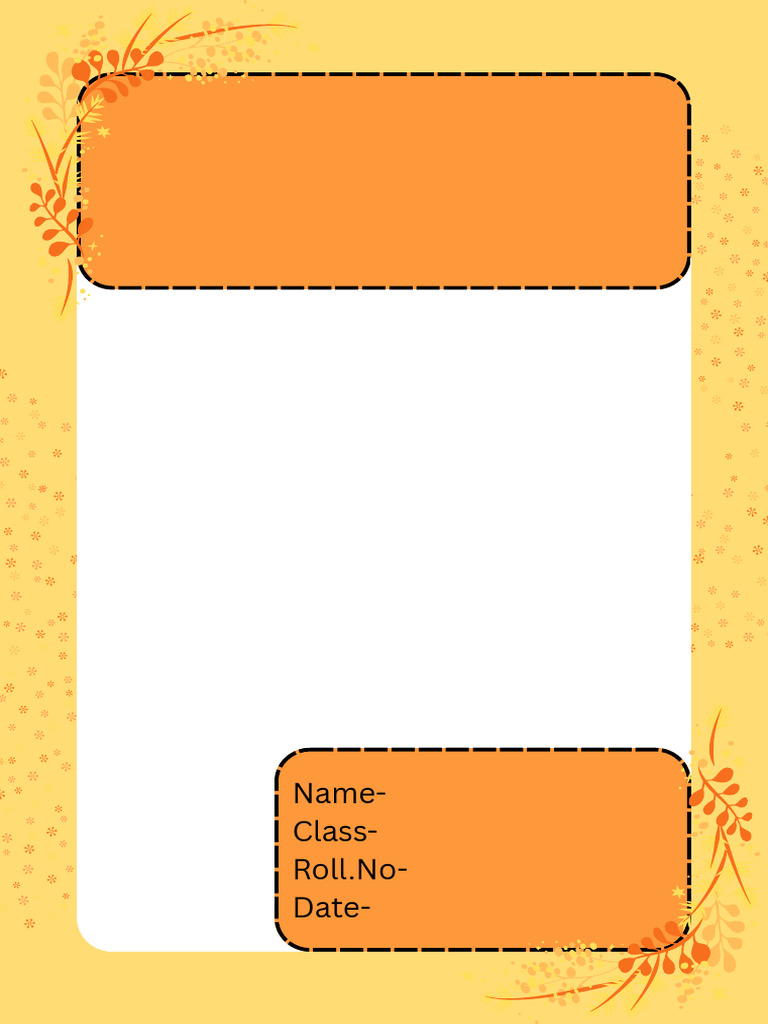 Blue White Winter Blank Border Pages A4 Document | PDF