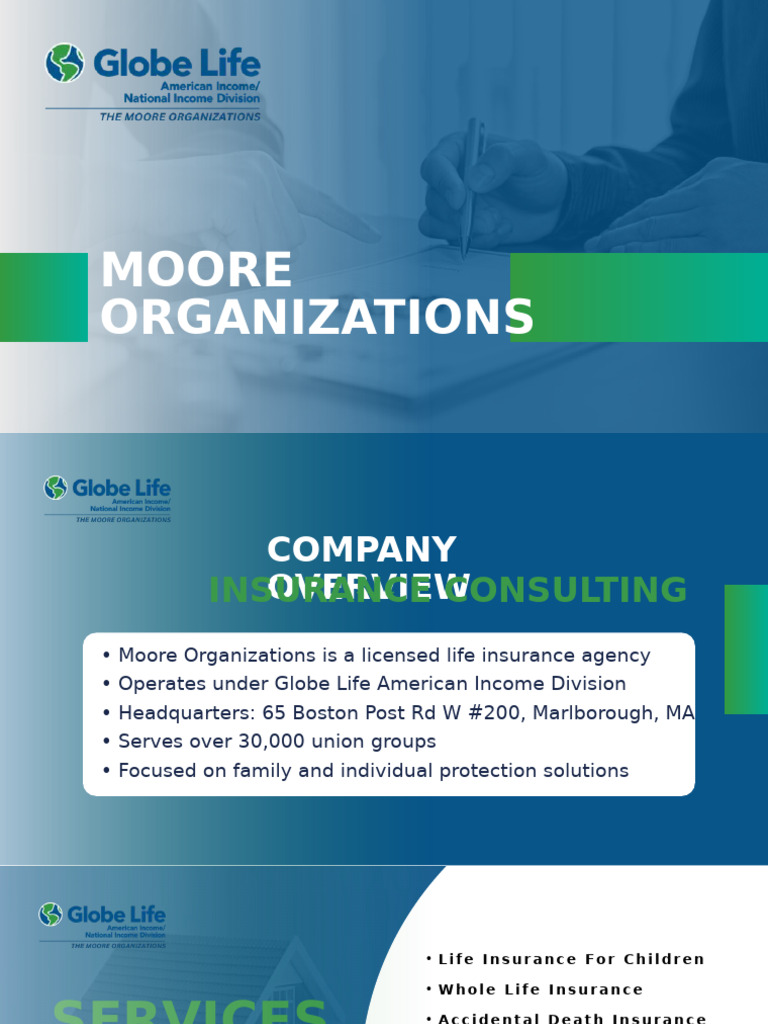 Moore Organization Company Overview | PDF | Service Industries ...