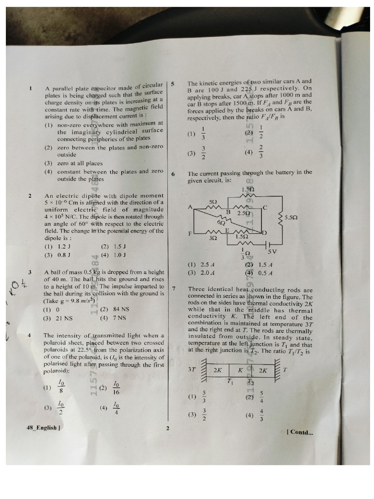 Neet 2025 QP | PDF