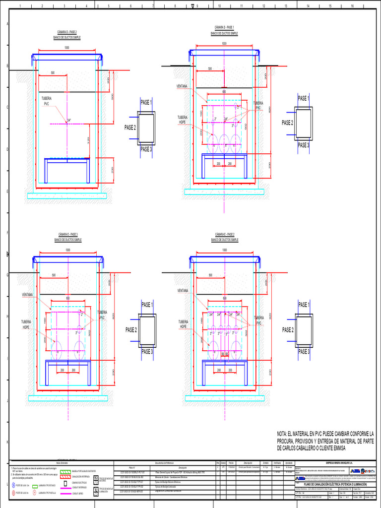 CC01 2632 33 100 Ele PLT 002 - R4 Hoja3 | PDF