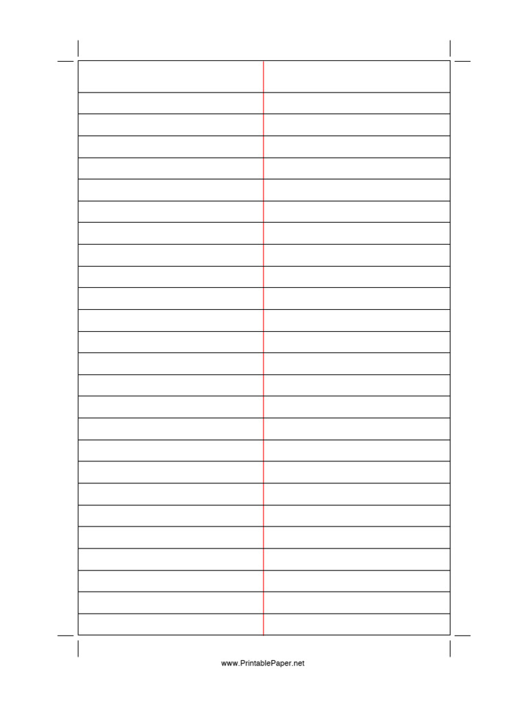 Gregg-Ruled Shorthand Paper | PDF