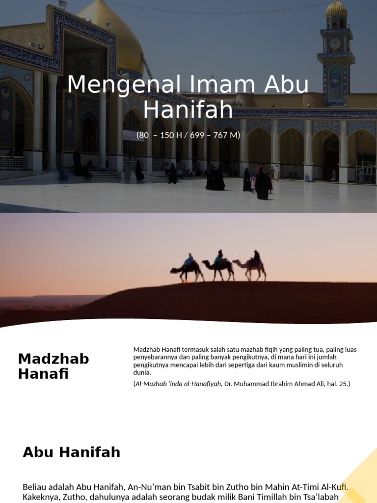 Mengenal Imam Abu Hanifah | PDF