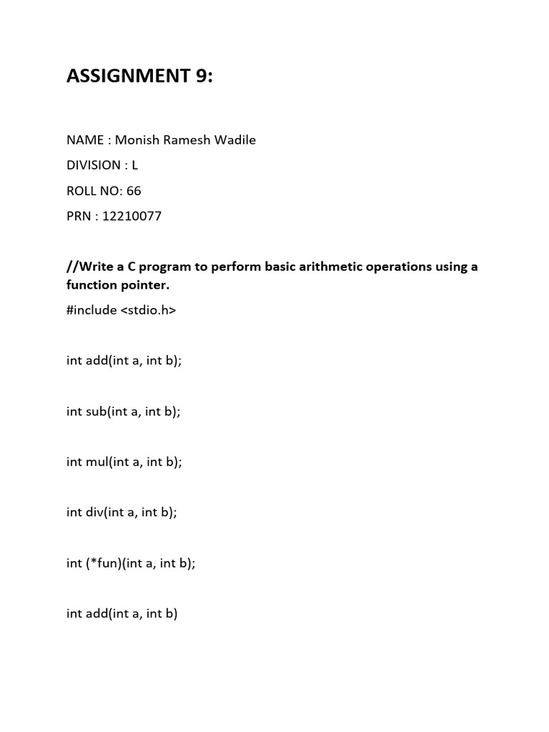 Monish - Assignment 12 | PDF