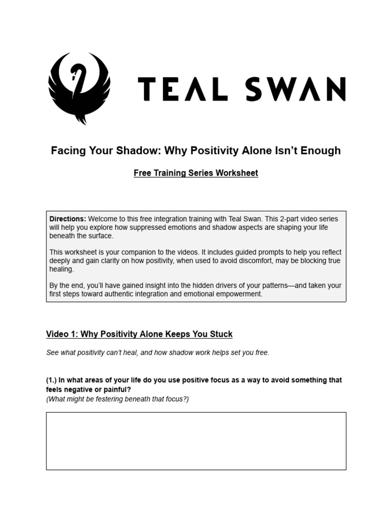 Exploring Shadow Work for Healing | PDF | Behavioural Sciences | Psychology
