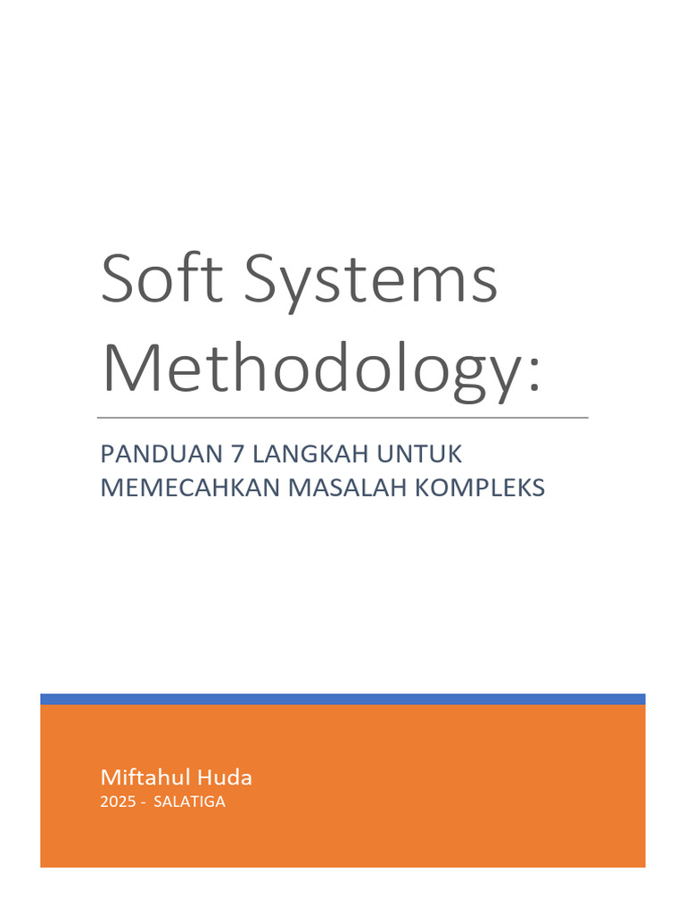 Soft Systems Methodology Panduan 7 Langk | PDF