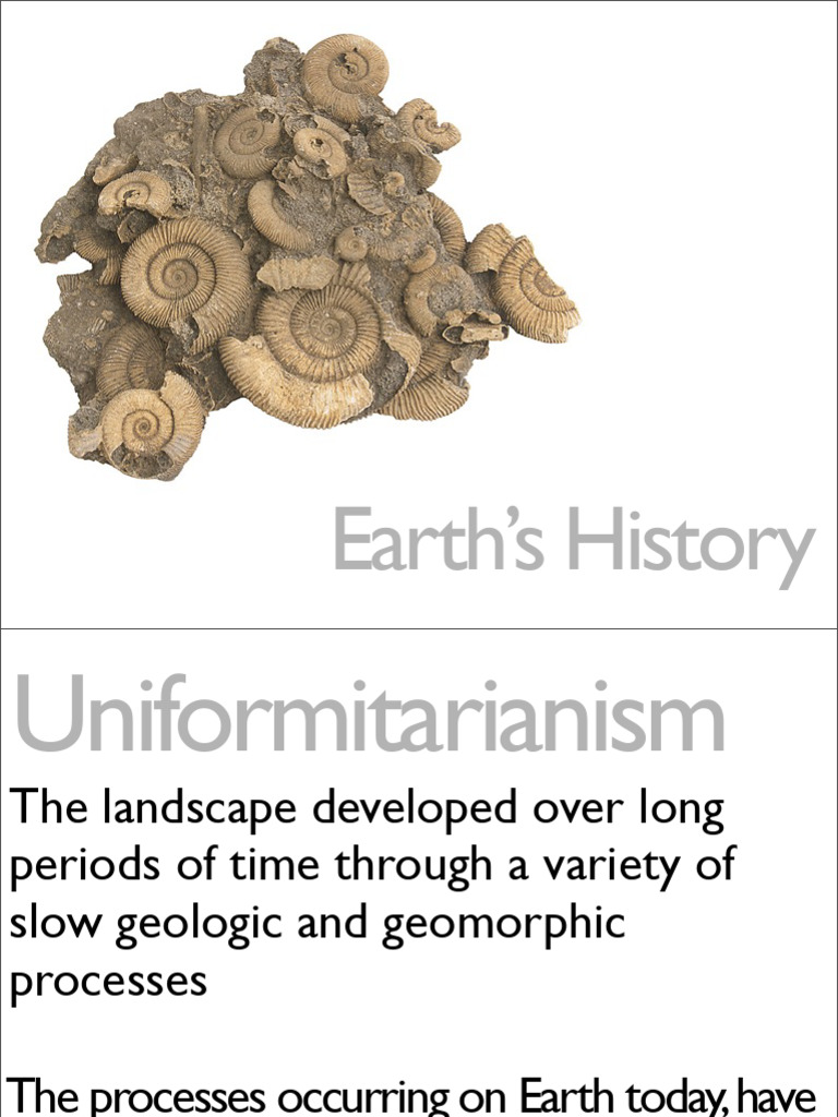 Understanding Earth's Geological History | PDF | Rock (Geology) | Geology