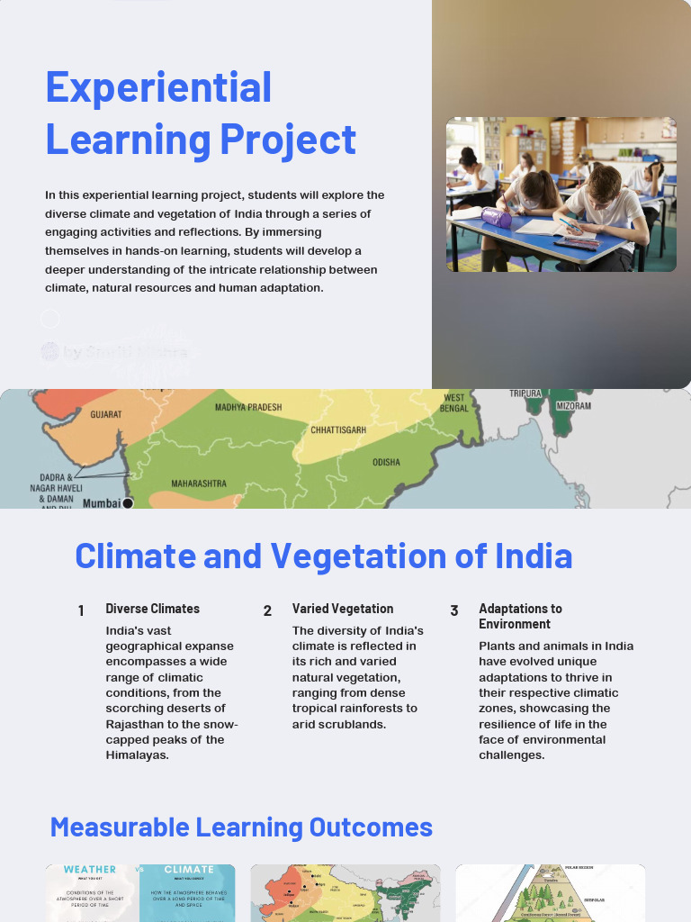 Class 5 ELP SST 2024-25 Term 1 | PDF | Vegetation | Himalayas