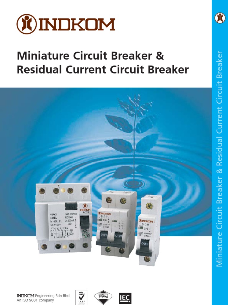 MCB | PDF | Components | Electric Power