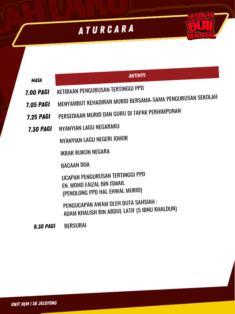 Buku Program Hentikan Buli 4 | PDF