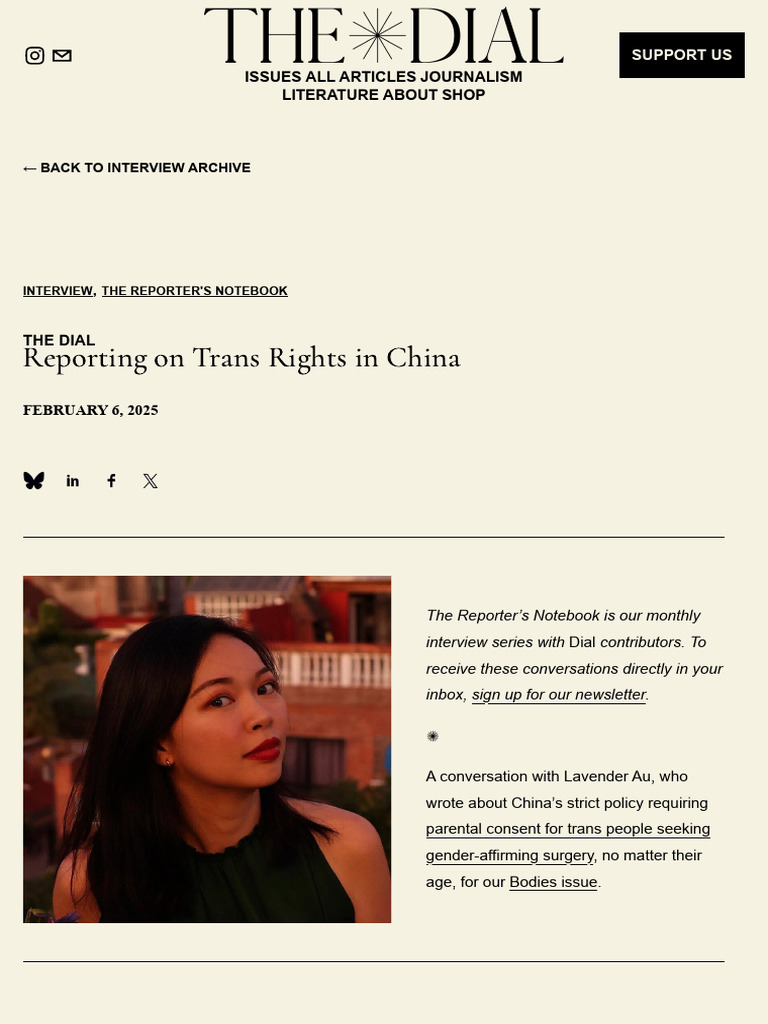 Reporting On Trans Rights in China - The Dial | PDF | Transgender ...