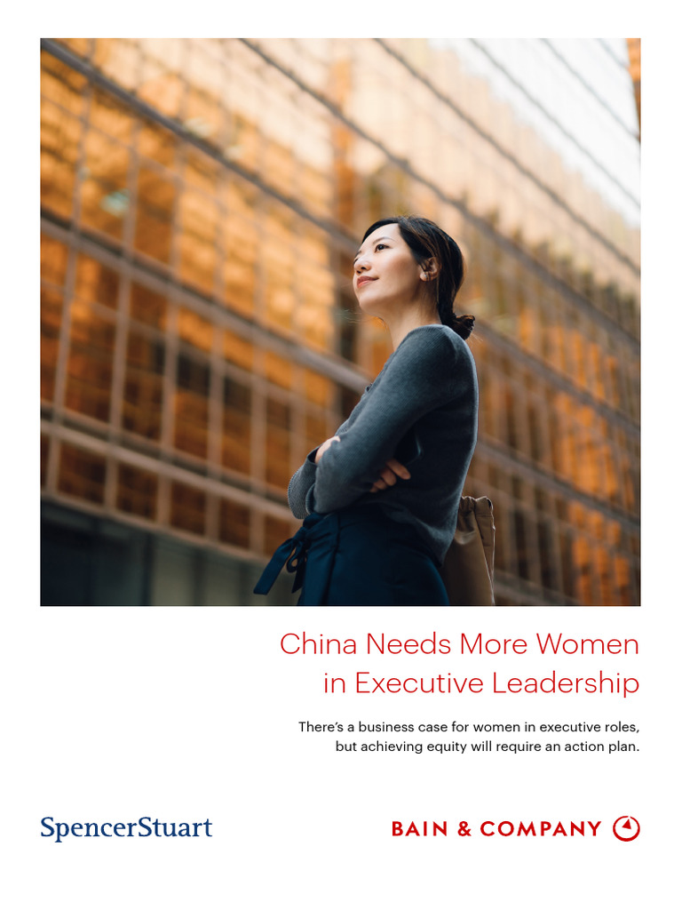 Bain Report China Needs More Women in Executive Leadership | PDF ...