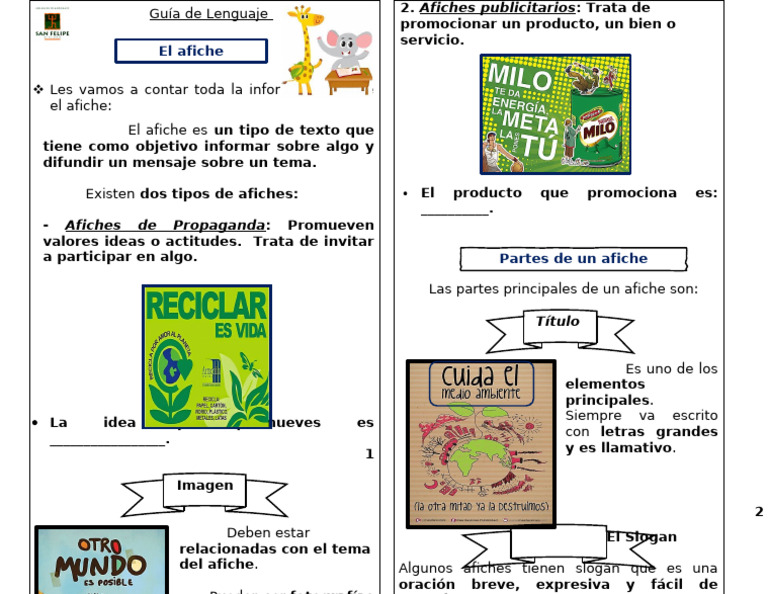 Guía del afiche (1) | PDF