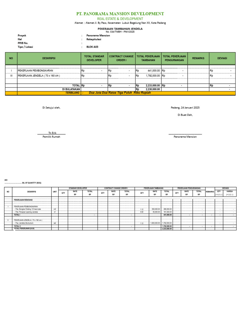 Cco 1 Jendela A03 Ok Sheets | PDF