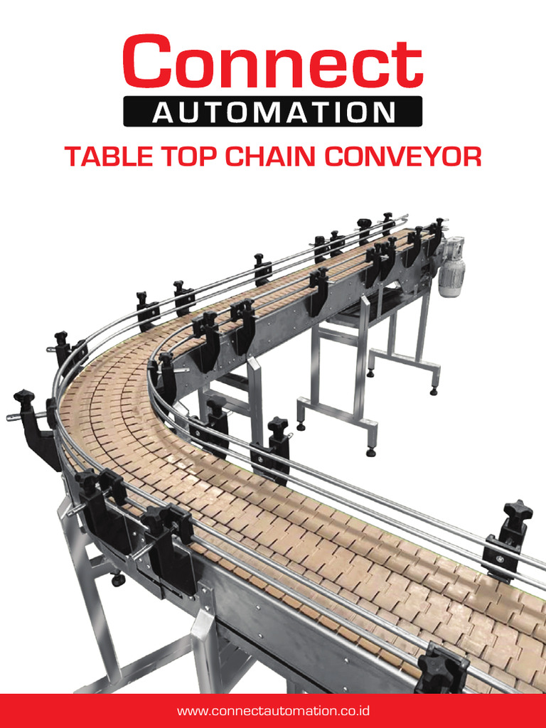 Table Top Chain Conveyors Brochure 2.1 | PDF