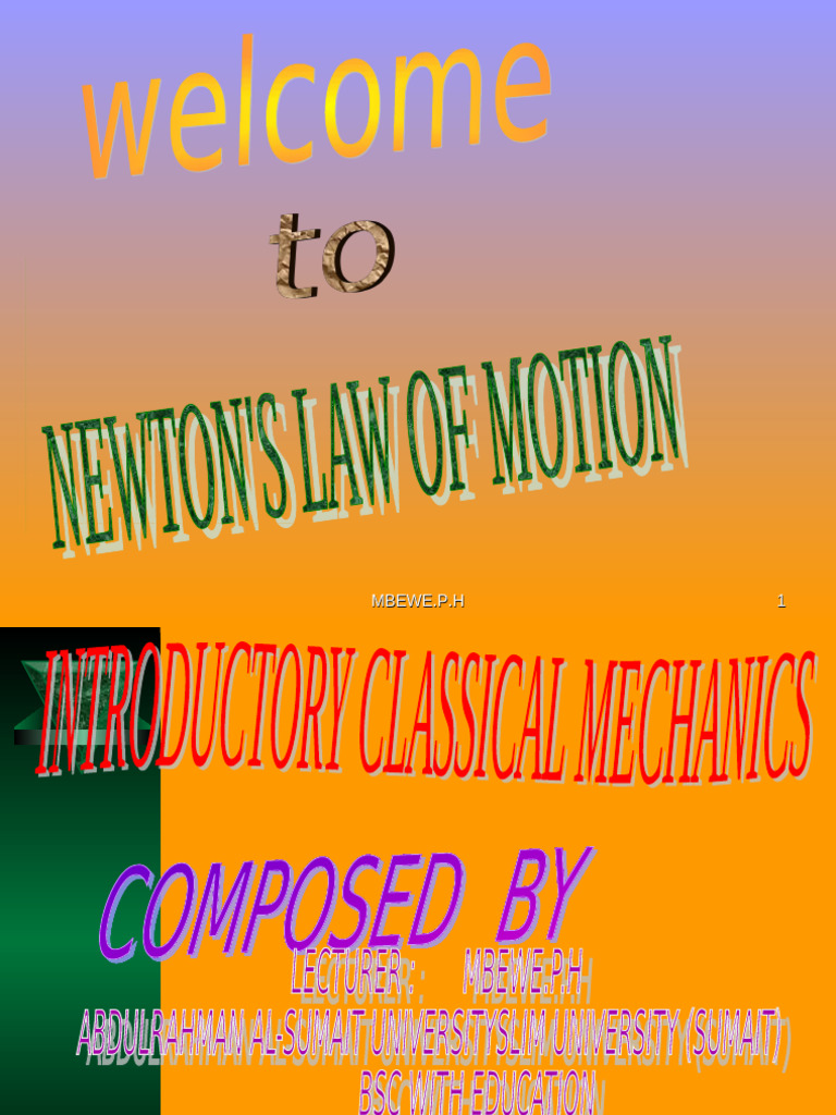 Applications of Newton's Laws of Motion | PDF | Inertia | Rocket