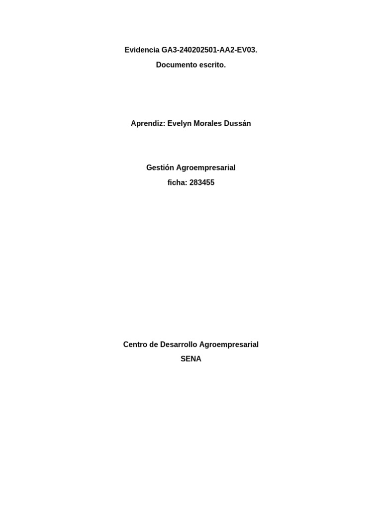 Documento Escrito Ingles | PDF