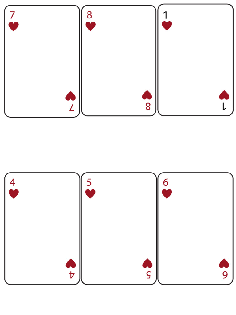 Maths Counting Playing Cards 2 | PDF