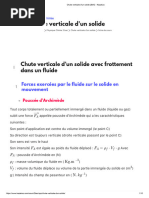 Définition de la Chute Libre | PDF | Physique | Physique théorique