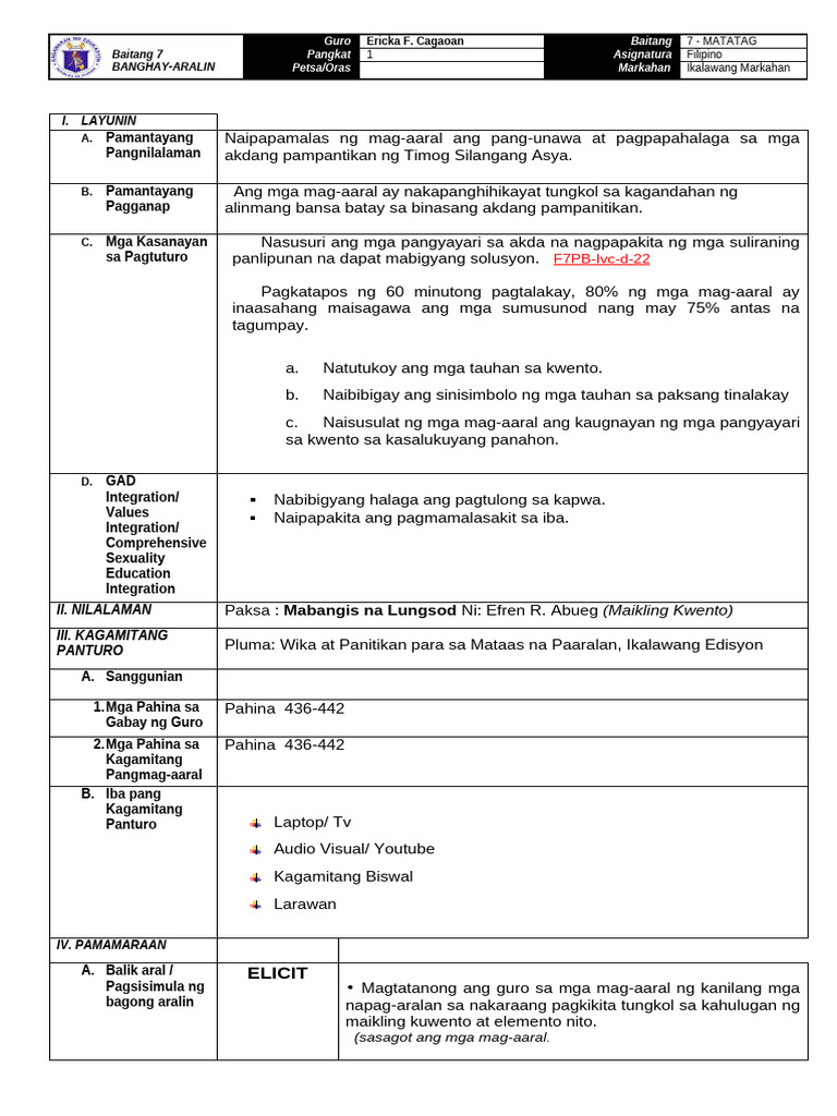 Lesson Plan Final Draft | PDF