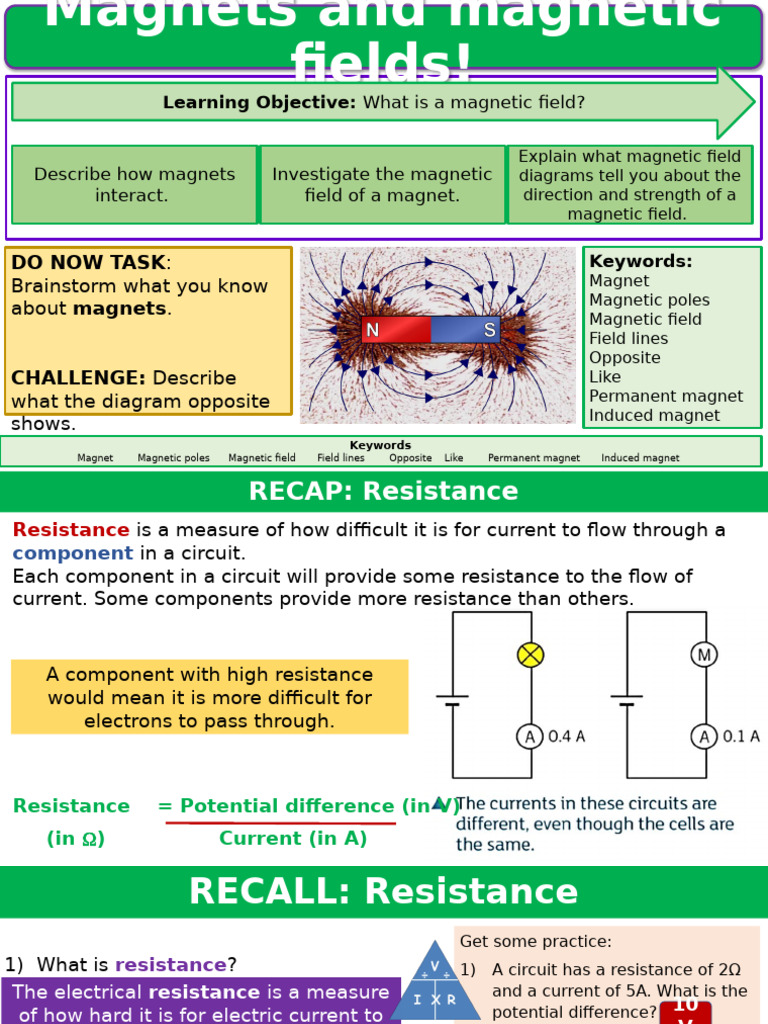 Magnets-and-Magnetic-Fields-PPT | PDF | Magnet | Magnetism