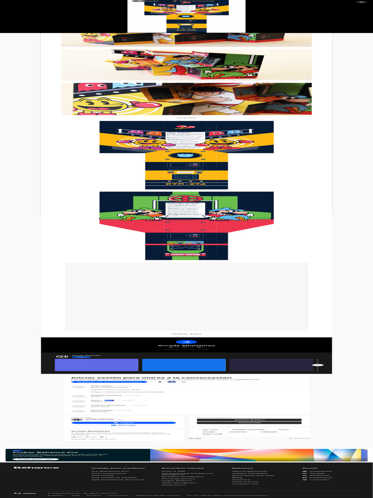 Arcade Miniatures: 80s Gaming Art | PDF | Web 2.0 | Websites