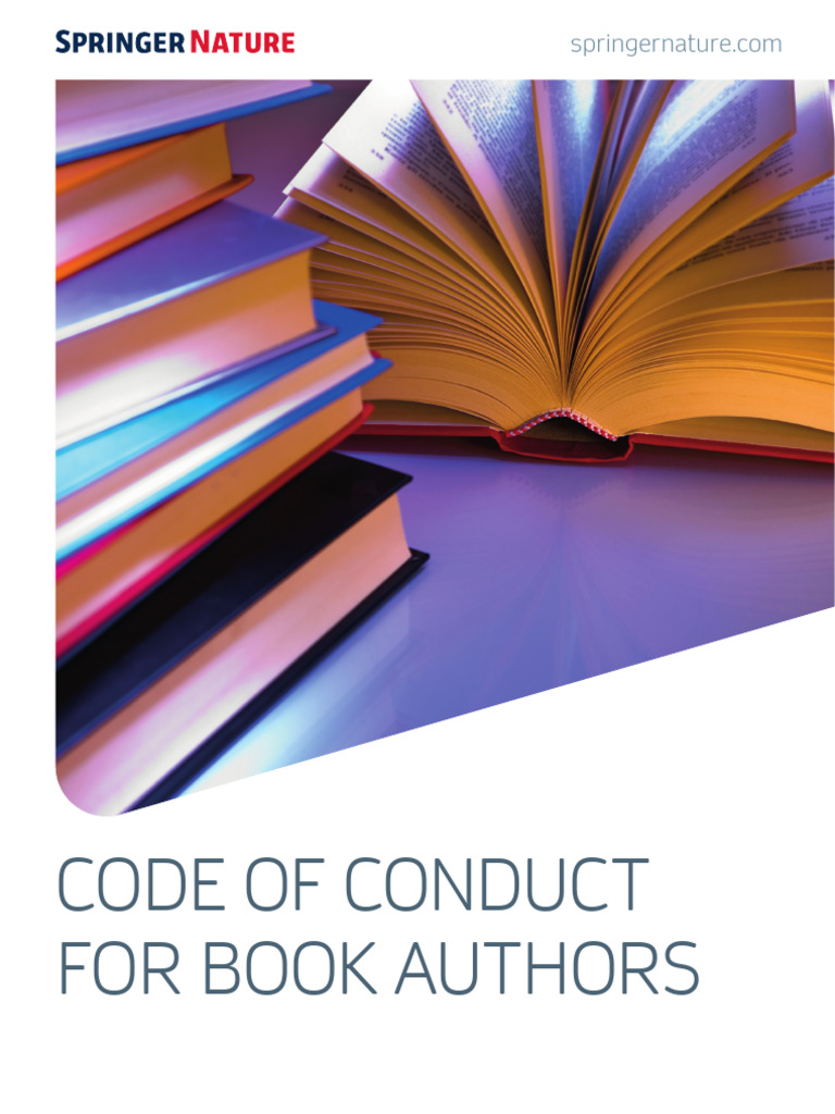 Springer Nature Book Authors' Code | PDF | Copyright | Fair Use