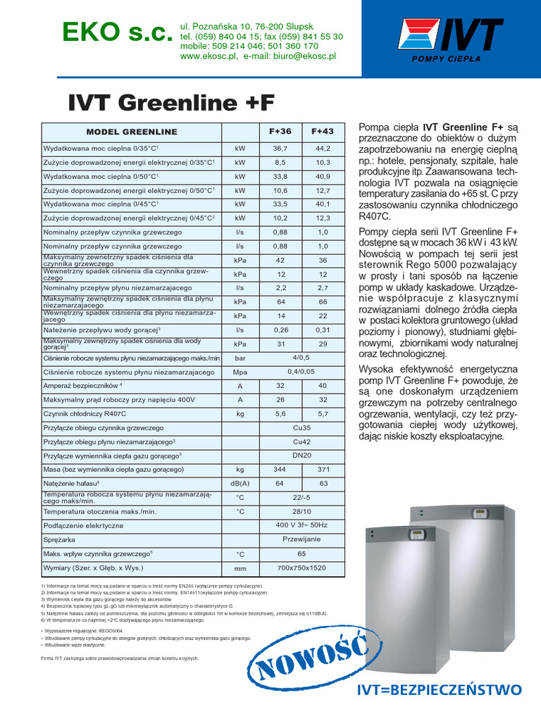 Greenline F+ | PDF