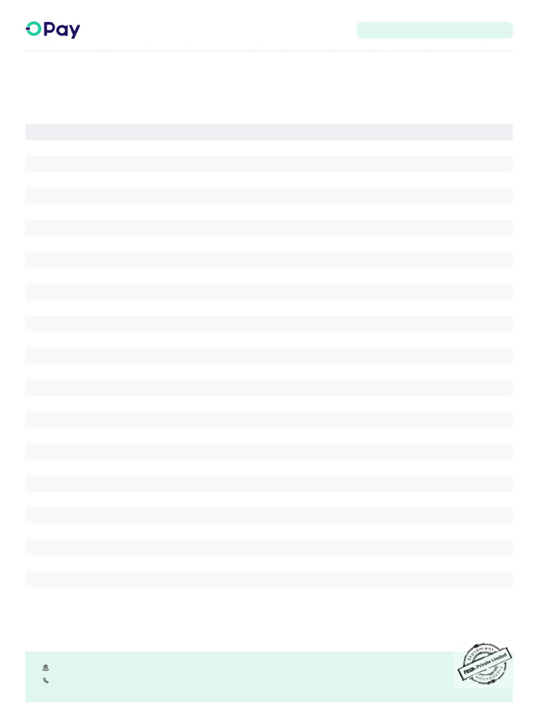 Opay Transaction Statement | PDF | Debit Card | Wire Transfer