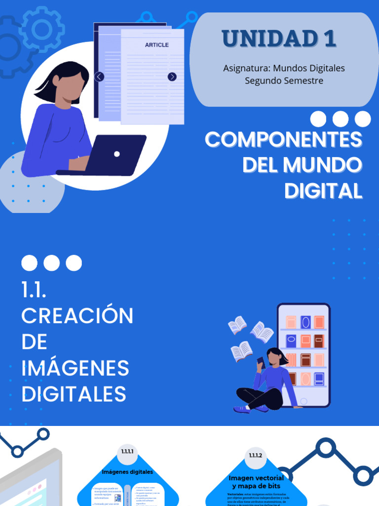 Componentes del Mundo Digital: Imágenes, Audio y Video | PDF | Color ...