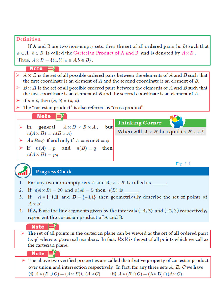 Namma Kalvi 10th Maths Chapter 1 Reference Material | PDF