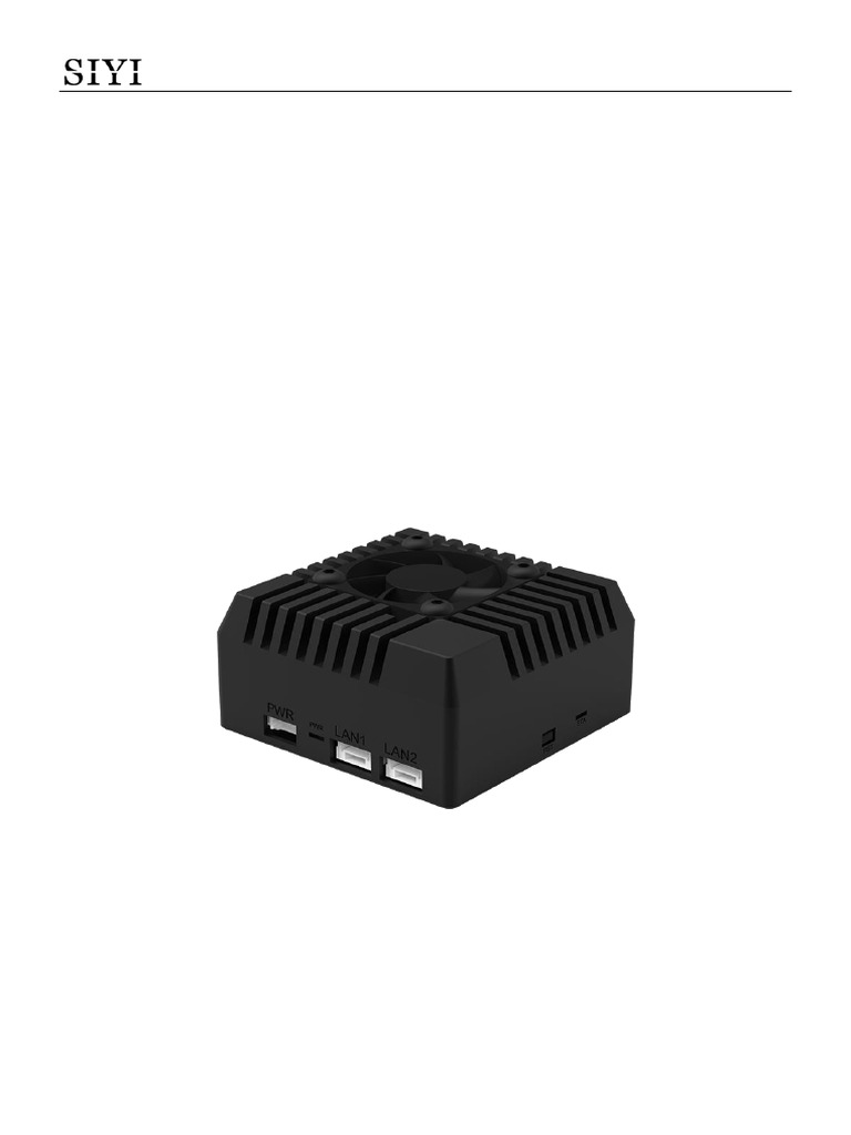 SIYI AI Tracking Module II User Manual v1.0 | PDF | Artificial Intelligence | Intelligence (AI ...