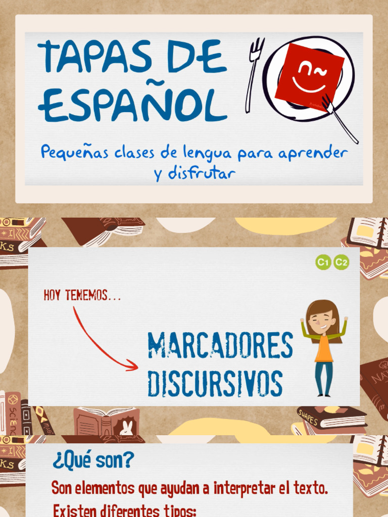 Marcadores Discursivos o Conectores Del Discurso | PDF