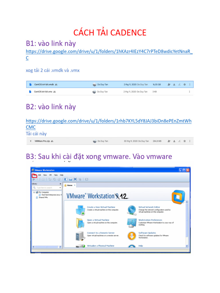 Cách Tải Cadence | PDF