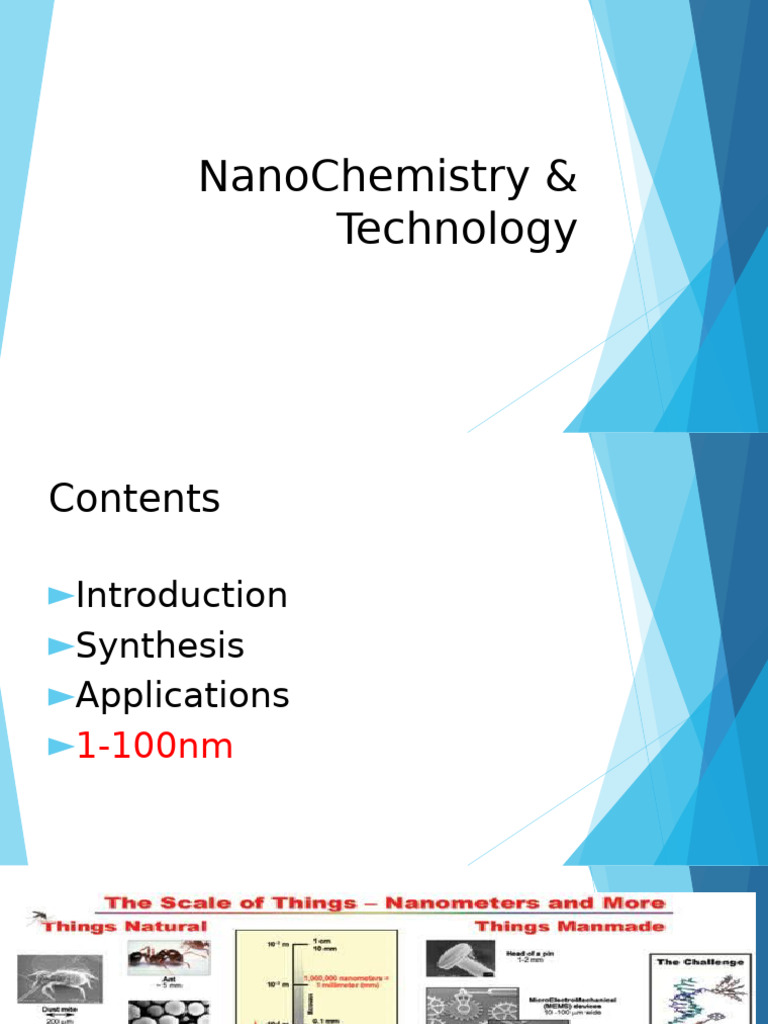 Nanotechnology Introduction | PDF | Nanomaterials | Nanoparticle