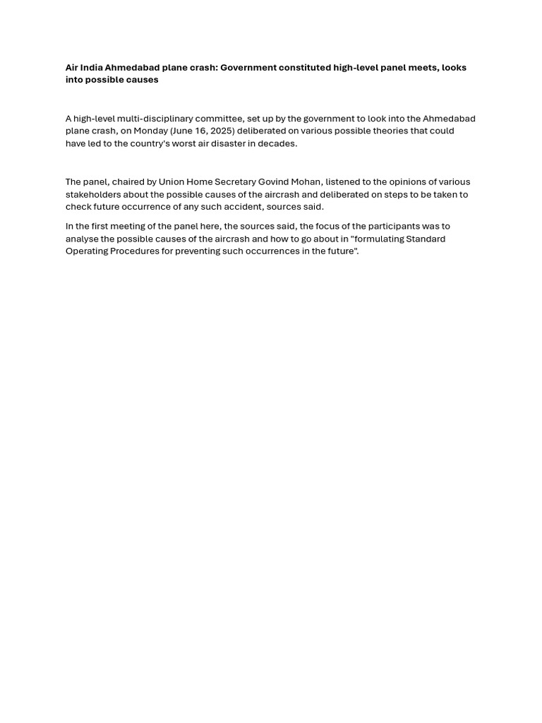 Incedent Part 1 | PDF