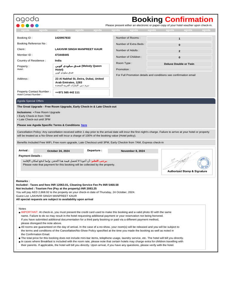 Lakhvir Singh Manpreet Kaur | PDF | Fee | Credit Card