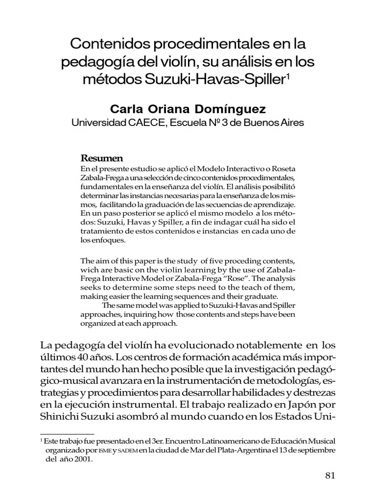 Contenidos Procedimentales en La Pedagogia | PDF | Aprendizaje | Enseñando