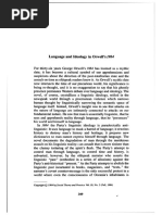 Syme on Newspeak's Purpose in 1984 | PDF | Linguistics