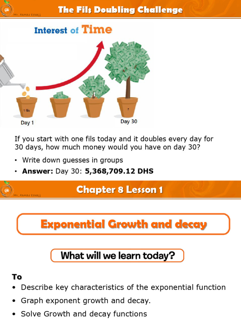 Exponential Growth and Decay Explained | PDF | Exponential Function ...