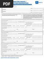 ICICI MF Name-Change-Form | PDF | Cheque | Notary Public
