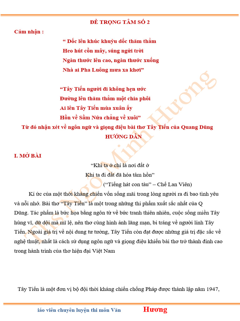 Trọng Tâm 2 | PDF
