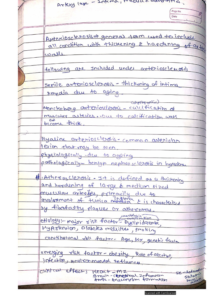 Systemic Patho Notes | PDF