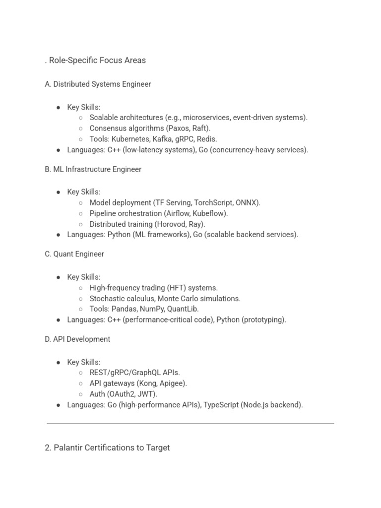 Palantir Certification Guide for Engineers | PDF | Cloud Computing ...