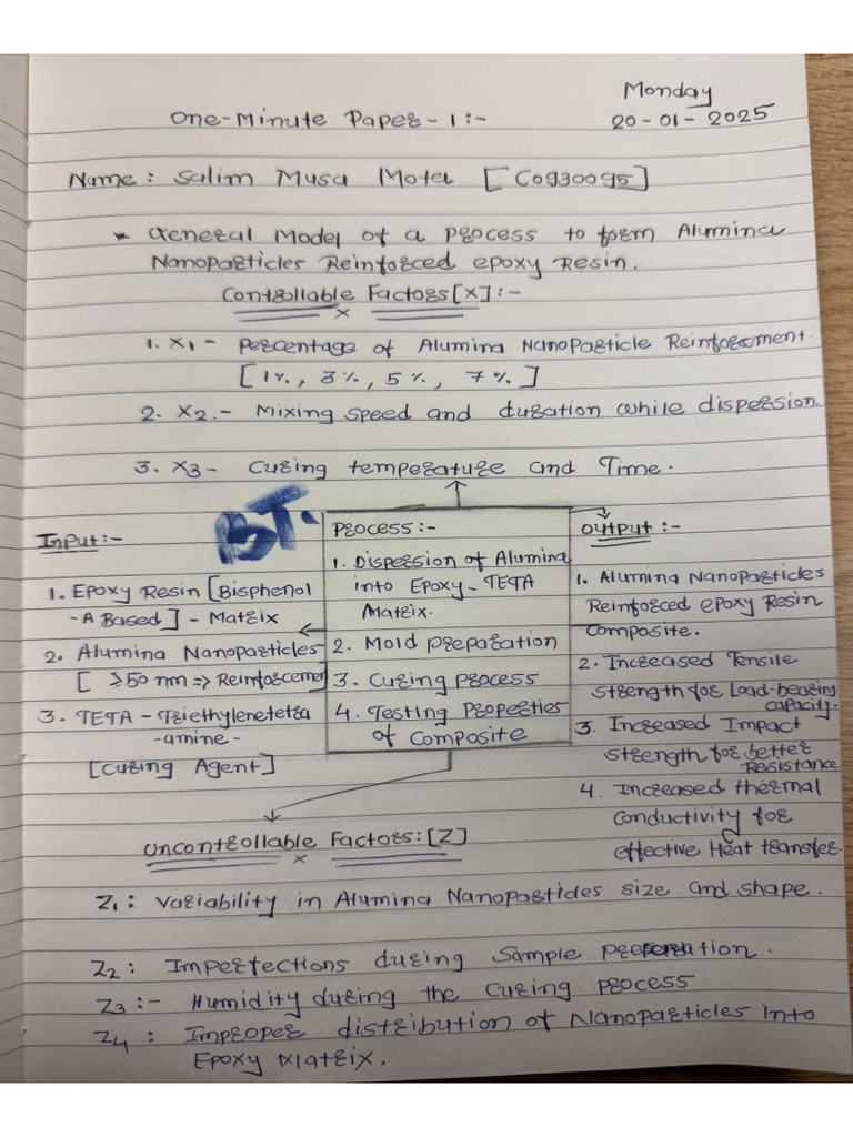 One Minute Paper | PDF